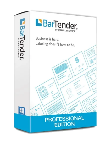 Phần mềm BarTender Professional bản quyền vĩnh viễn I Uỷ quyền Nhà phân ...