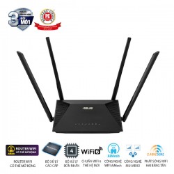 Bộ phát wifi 6 Asus RT-AX53U Chuẩn AX chính hãng 2024
